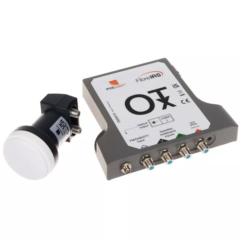 Set LNB + convertor Fibra optică wideband FIBRE-IRS-OTX/KIT