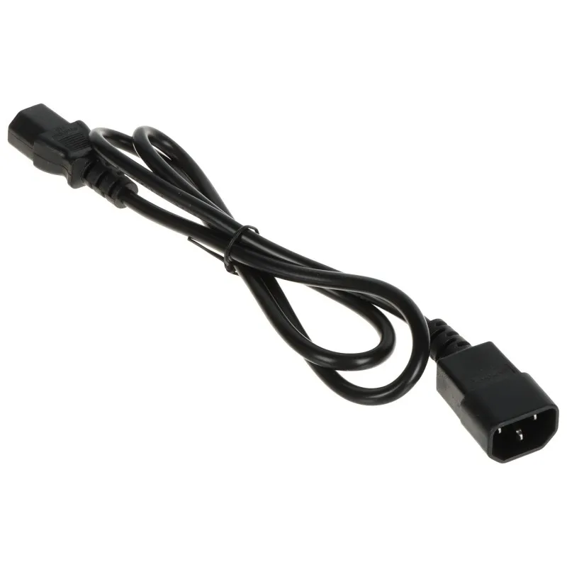 Cablu alimentare calculator - UPS, C13-C14, 1 m 10A 3x0.75mm2