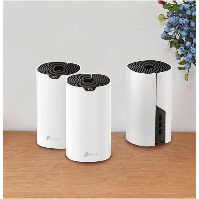 TP-Link Sistem Mesh Wi-Fi pentru întreaga casă AC1900, DECO S7(3- PACK ...