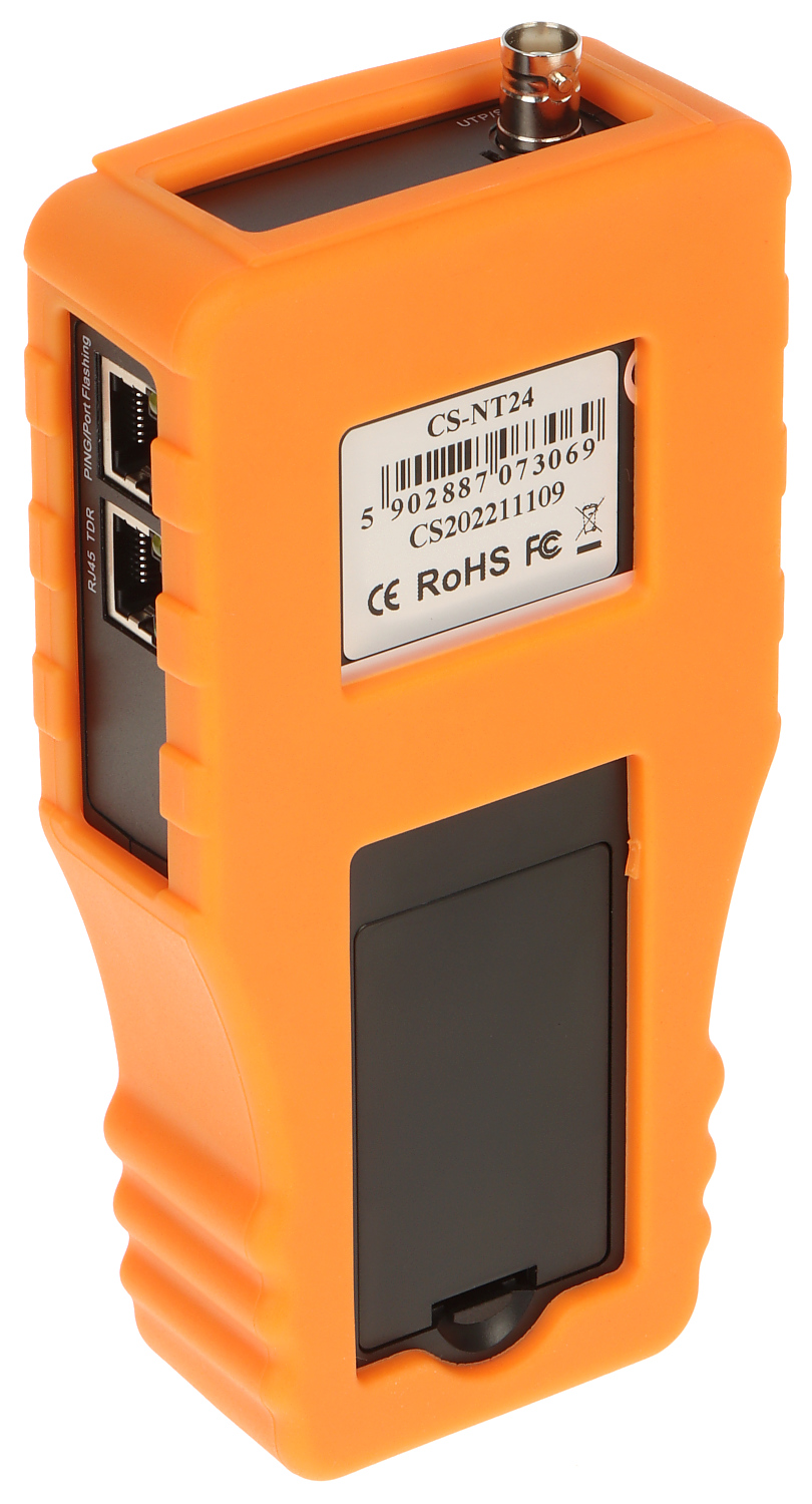 Tester cablu rețea+telefonic CS-NT24 cautare cabluri, TDR, ecran 2.4 inch