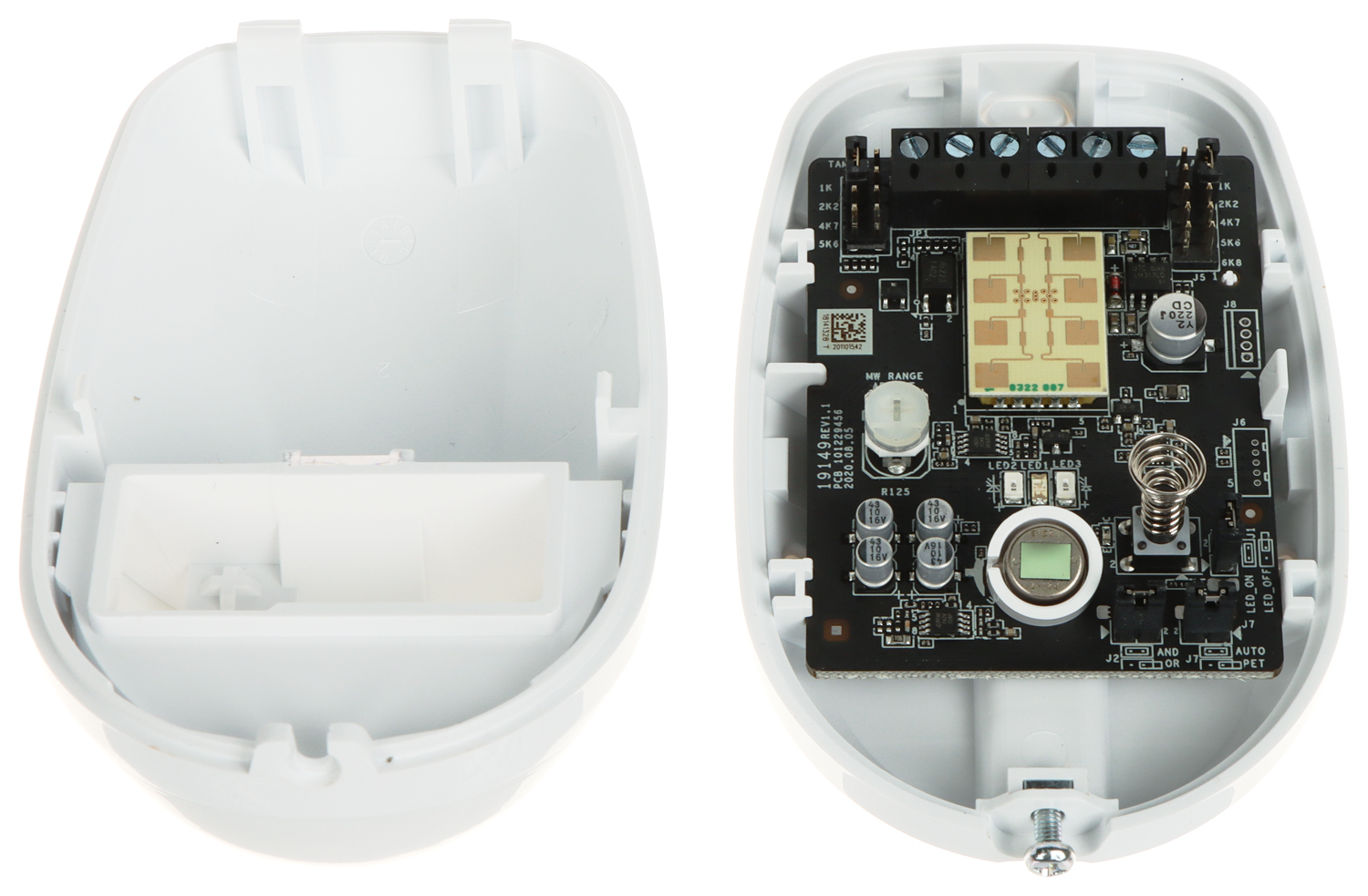 DETECTOR DUAL MICROUNDE + PIR DS-PDD12P-EG2 Hikvision