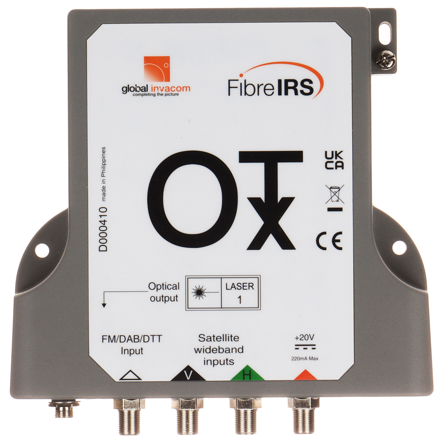 Set LNB + convertor Fibra optică wideband FIBRE-IRS-OTX/KIT