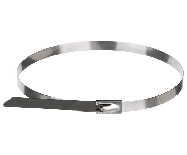 Set 25 șoricei/coliere metalice 260x4.6mm inox TS1446260 Bradas